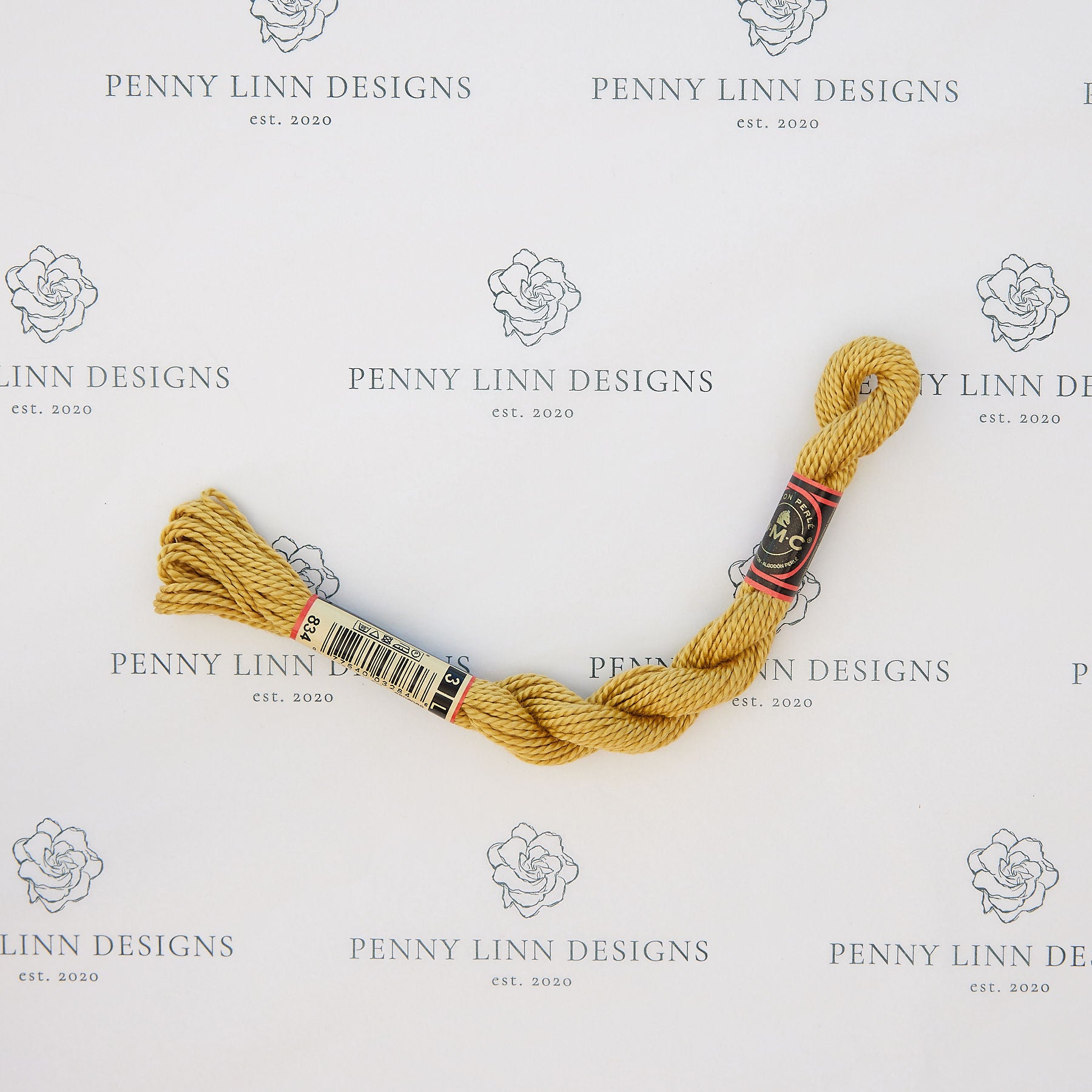 DMC 3 Pearl Cotton 834 Dusty Sunflower – Penny Linn