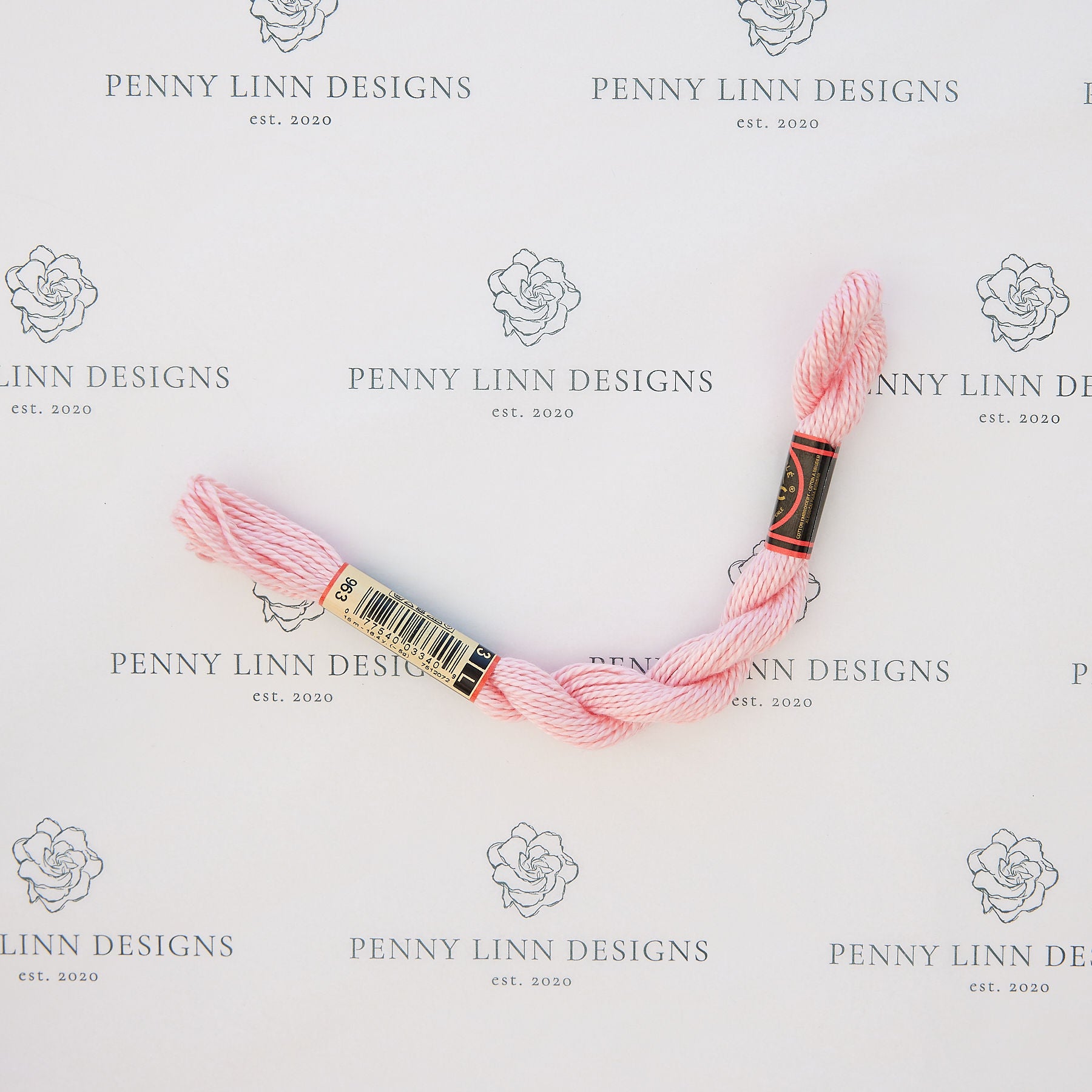 DMC 3 Pearl Cotton 963 Candy Pink – Penny Linn