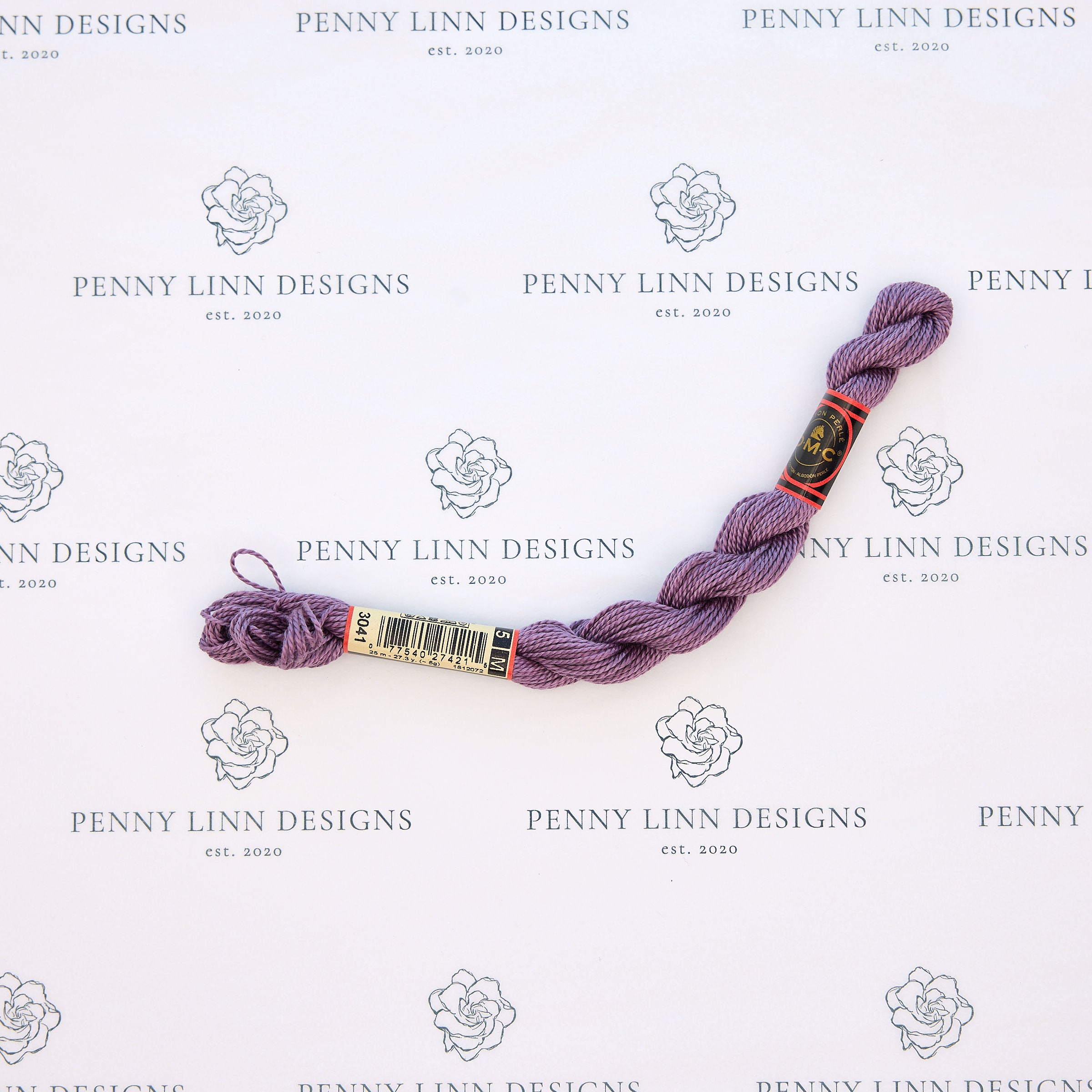 DMC 5 Pearl Cotton 3041 Purple Slate – Penny Linn