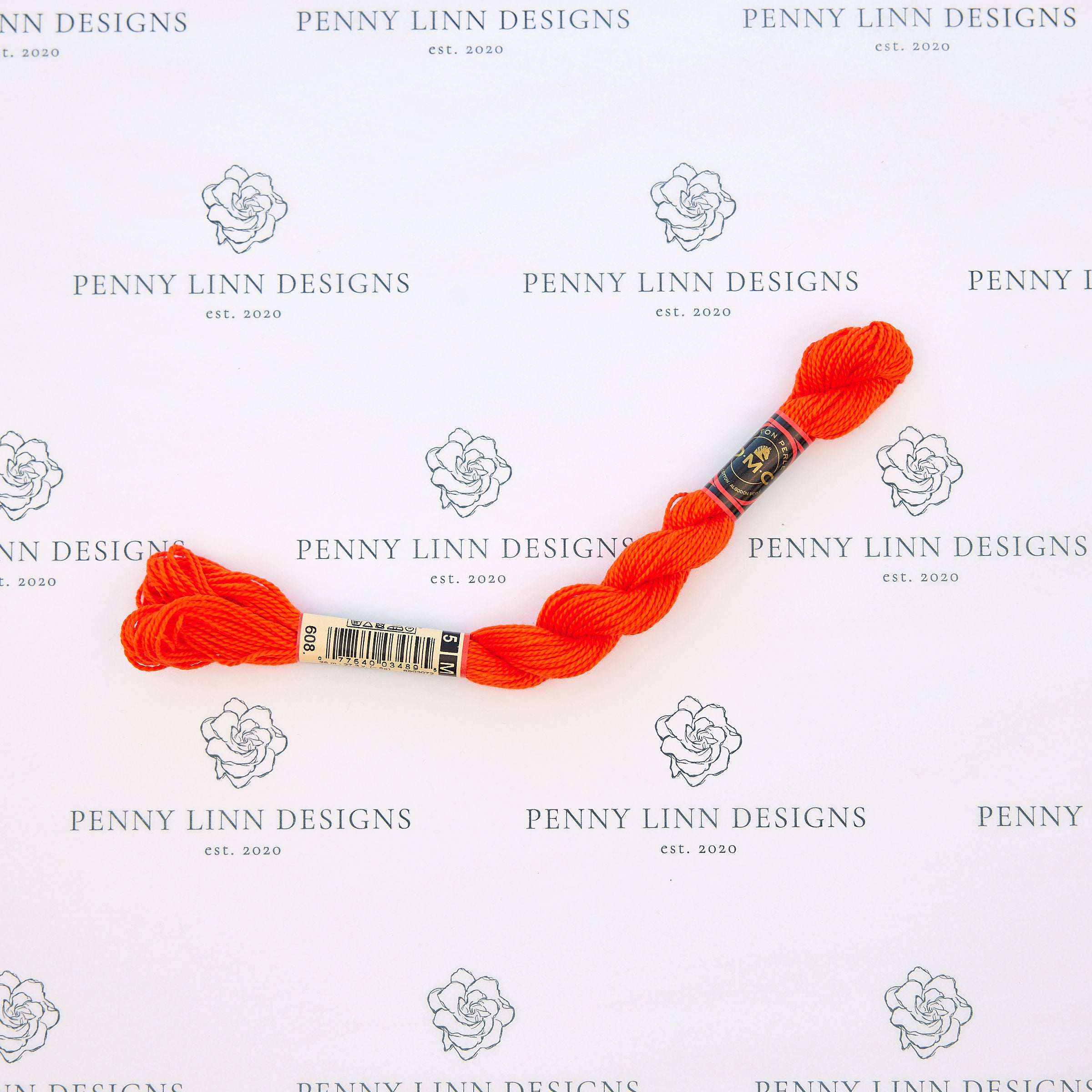 DMC 5 Pearl Cotton 608 – Penny Linn