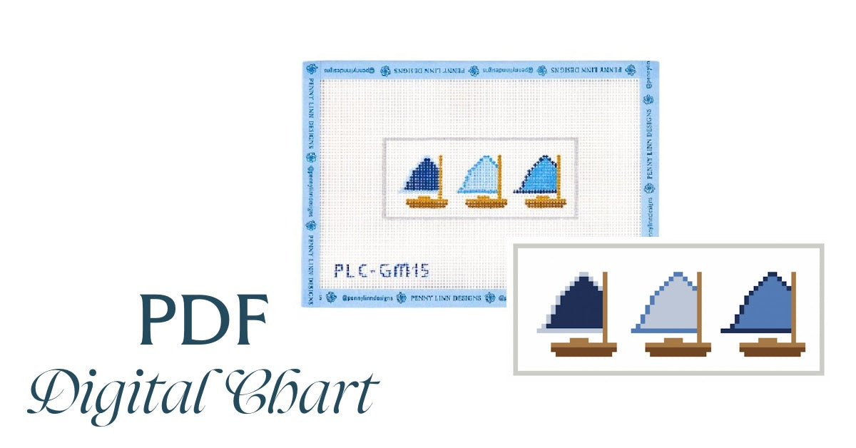 Blue Sails Rectangle - CHART – Penny Linn