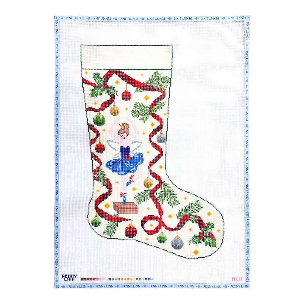 Sugar Plum Fairy Stocking – Penny Linn