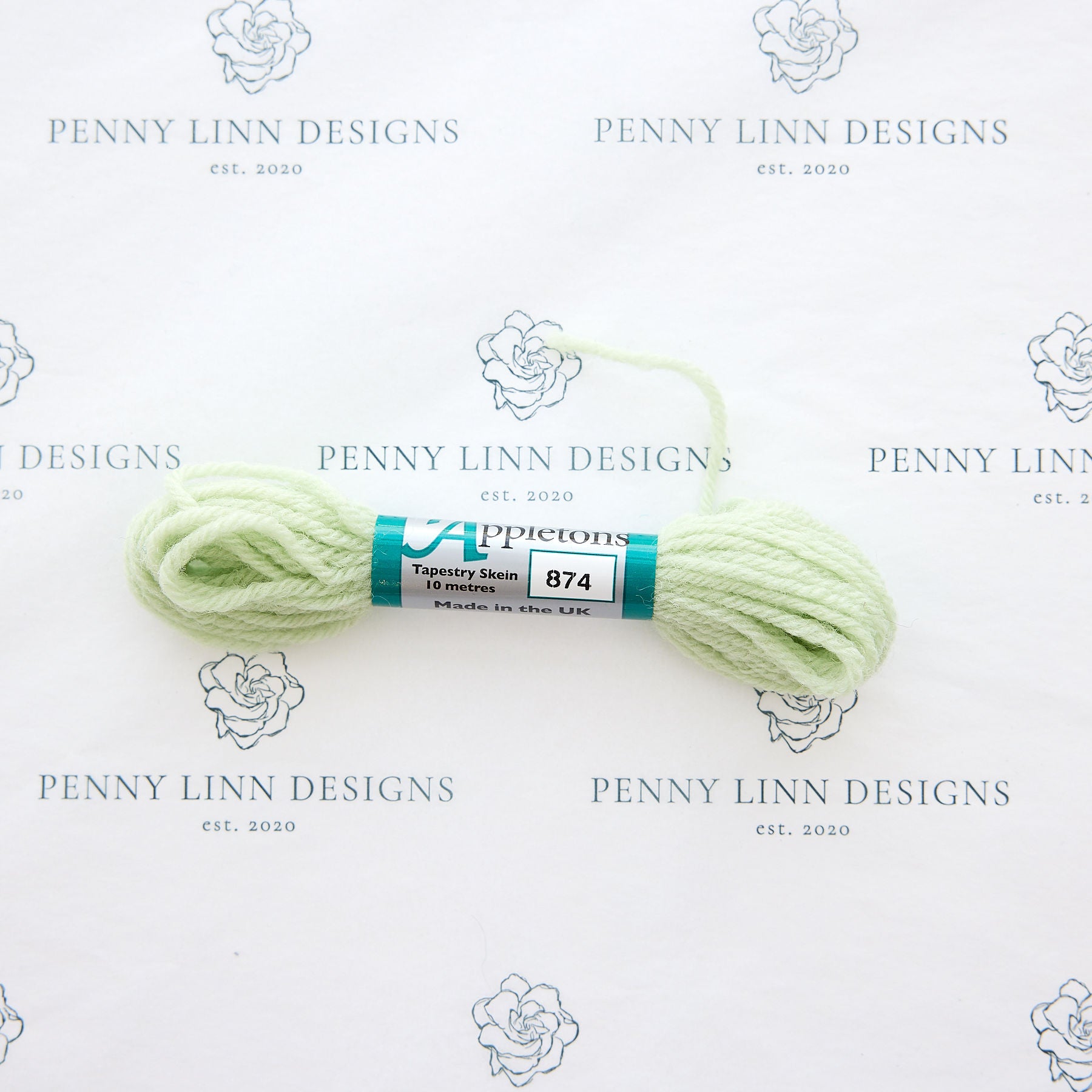 Appleton Tapestry - 874 Pastel Shades Green Medium – Penny Linn