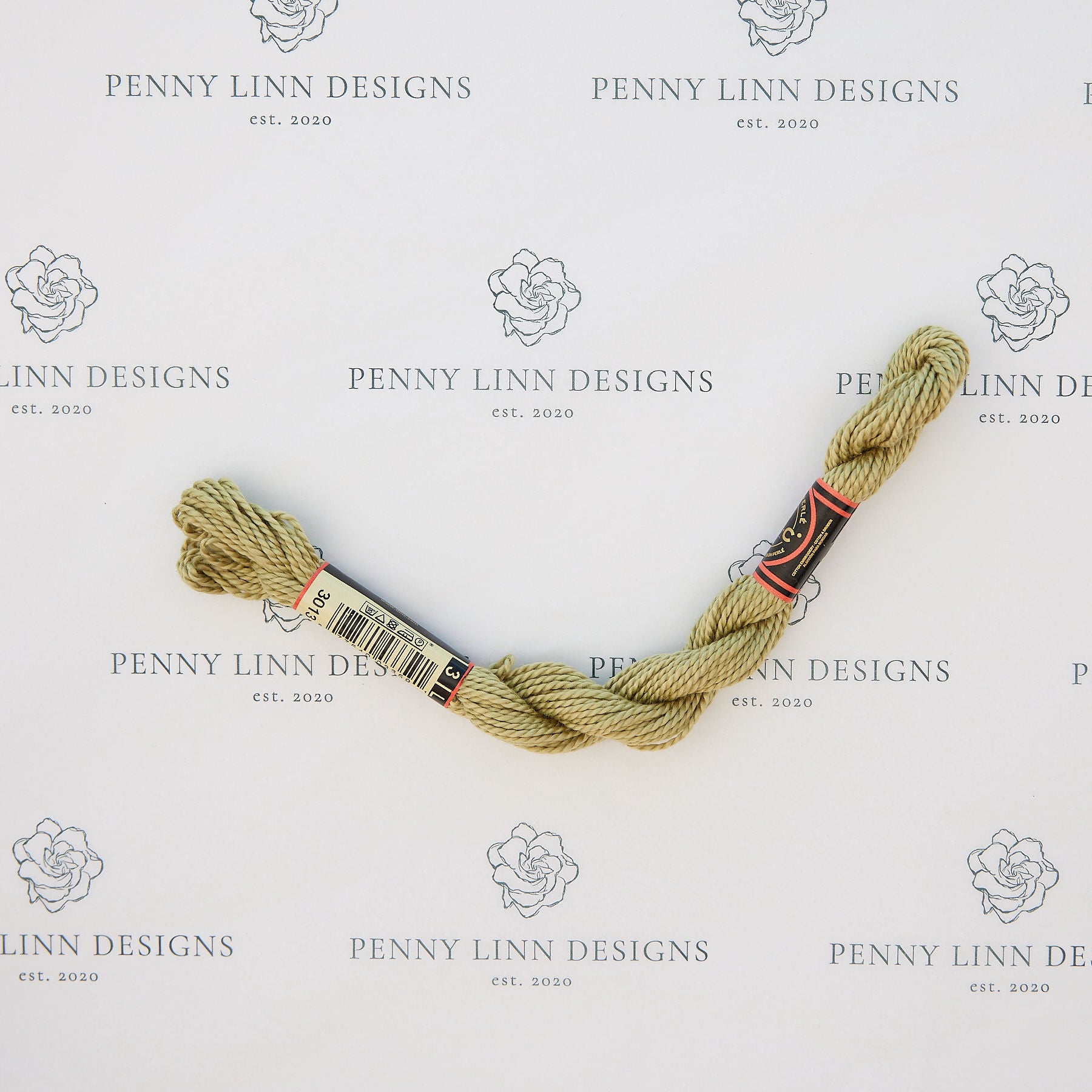 DMC 3 Pearl Cotton 3013 Green Oyster – Penny Linn