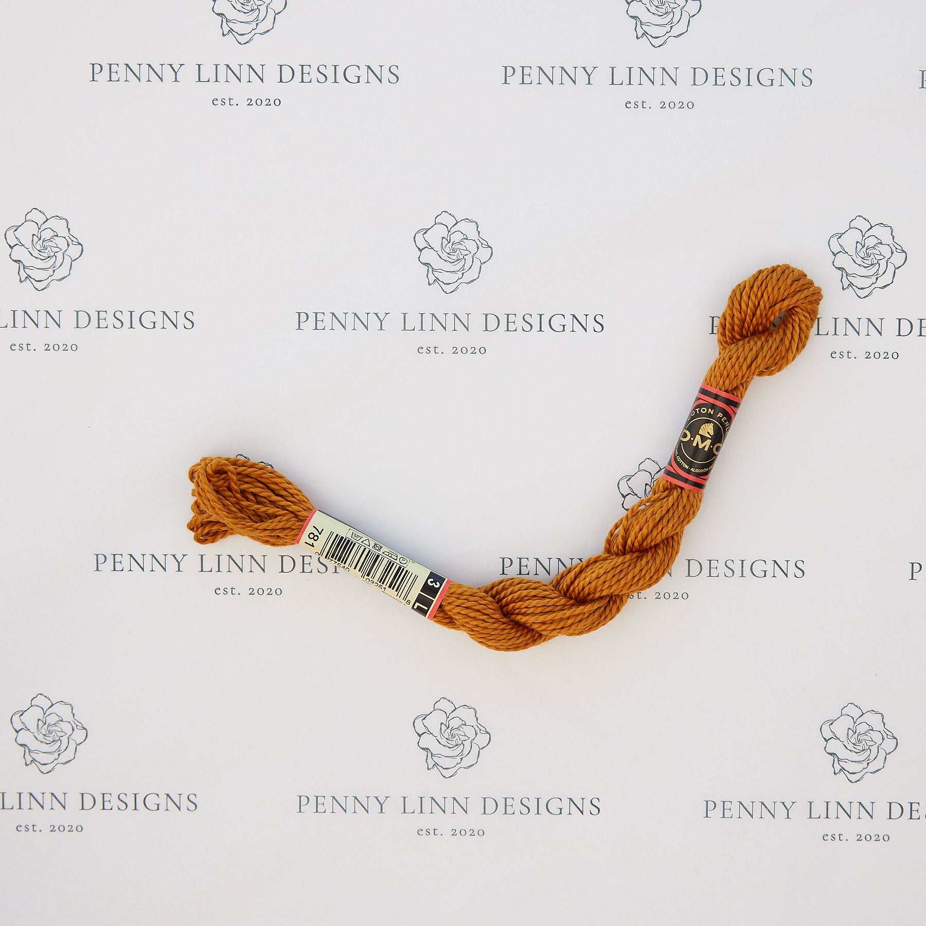 DMC 3 Pearl Cotton 781 Dark Topaz – Penny Linn
