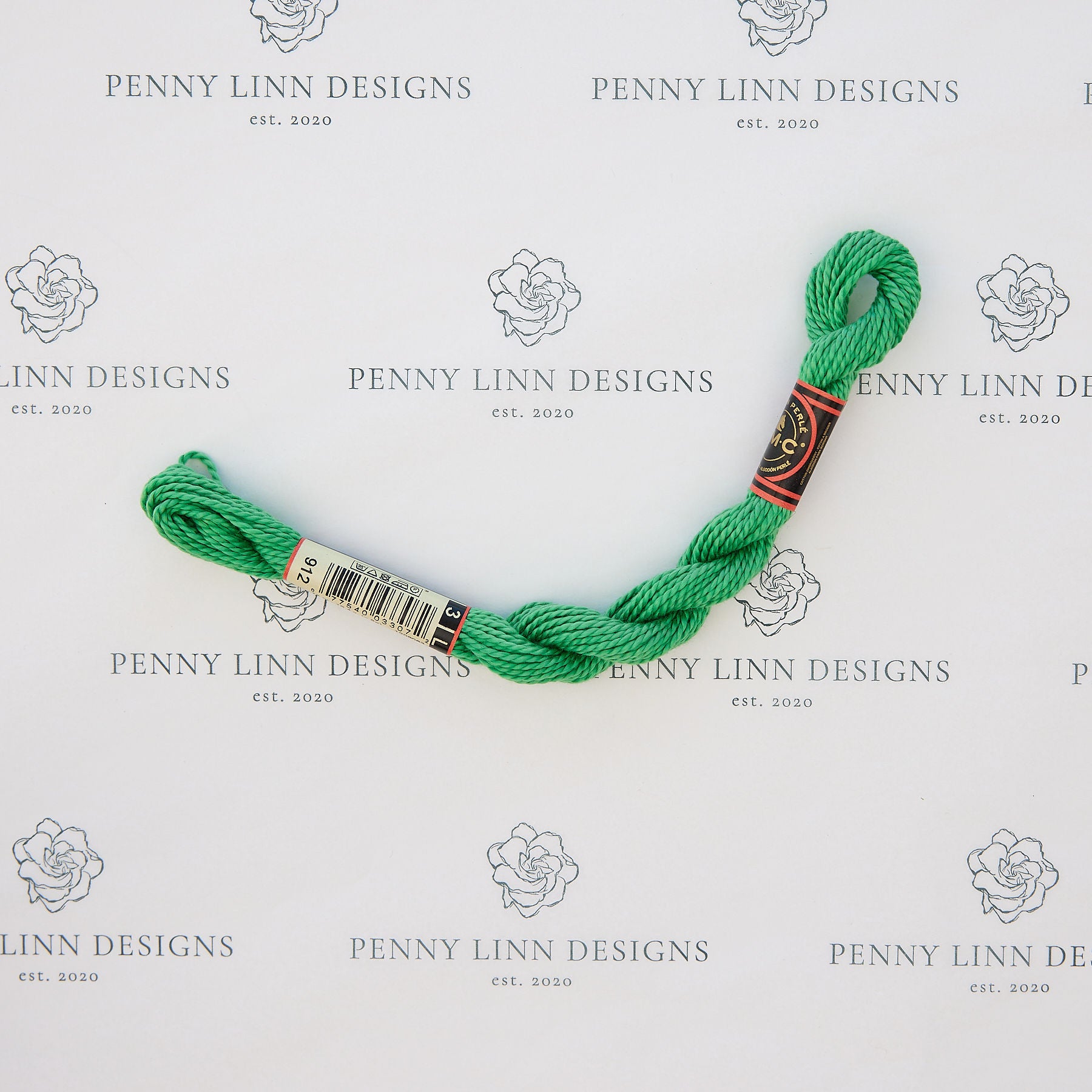 DMC 3 Pearl Cotton 912 Watermint – Penny Linn