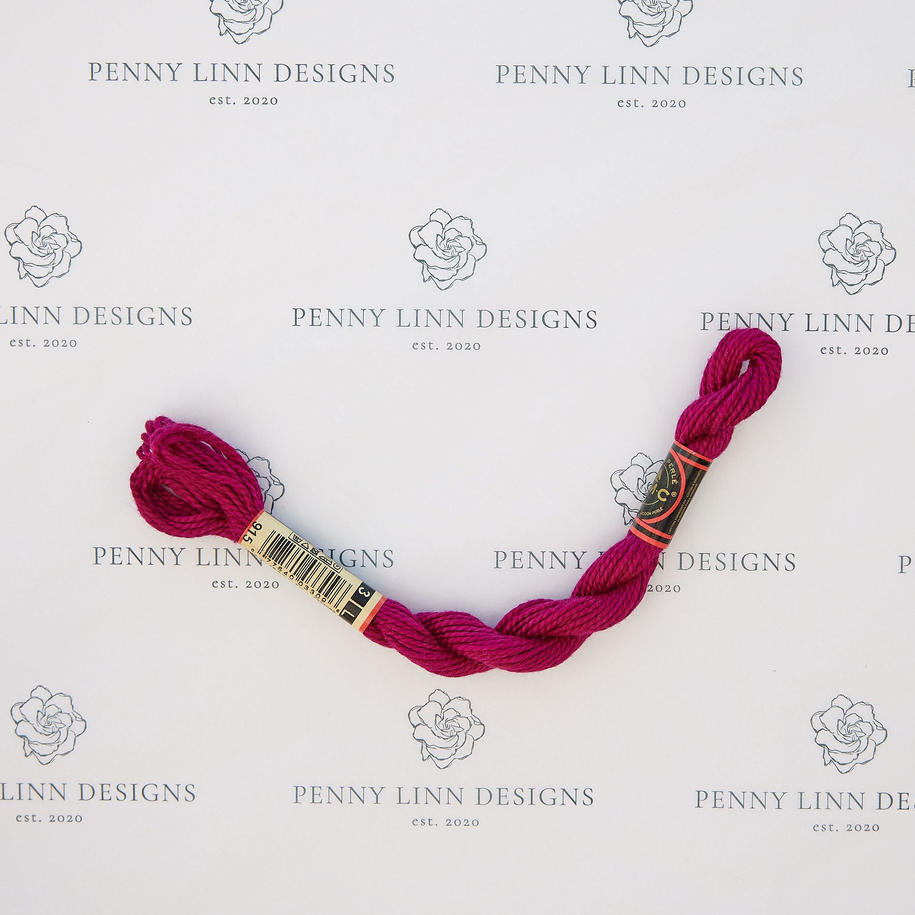 DMC 3 Pearl Cotton 915 Bougainvillea – Penny Linn