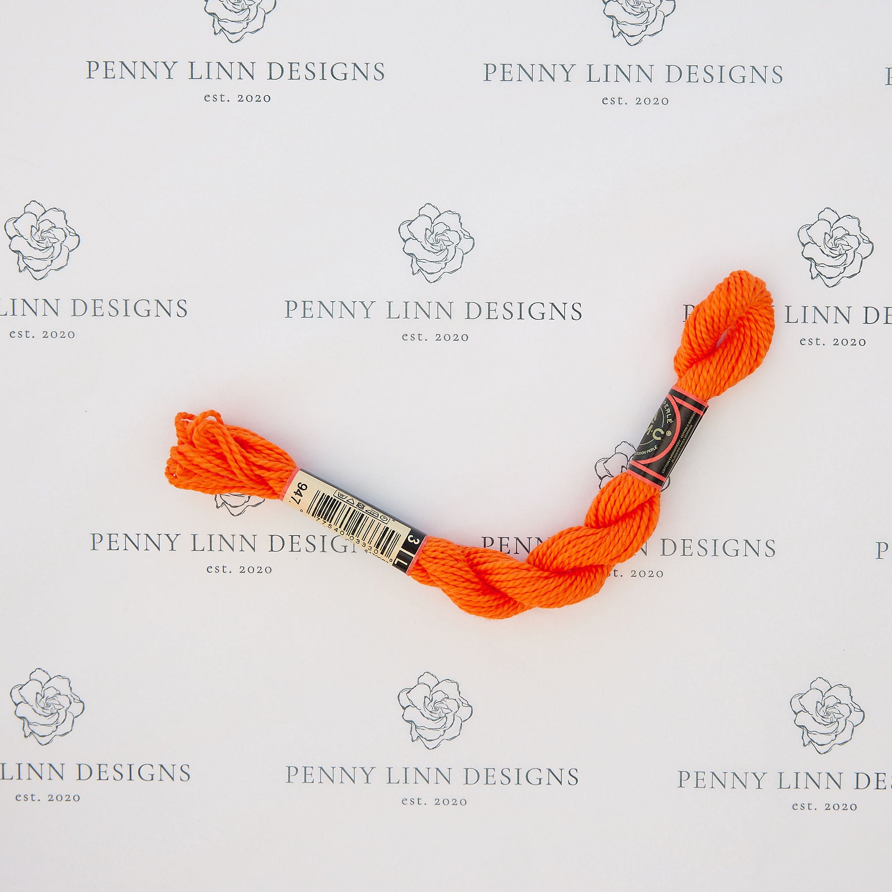 DMC 3 Pearl Cotton 947 Sunset – Penny Linn