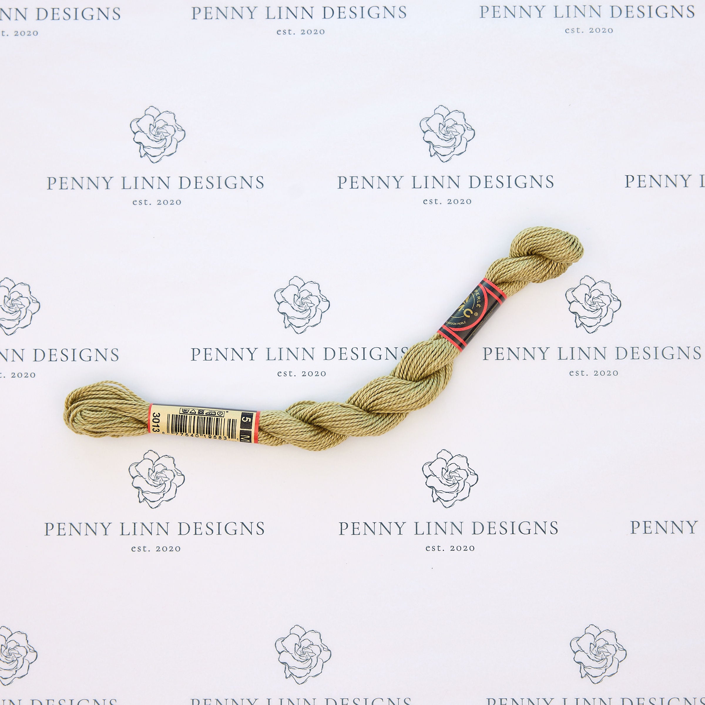 DMC 5 Pearl Cotton 3013 Green Oyster – Penny Linn