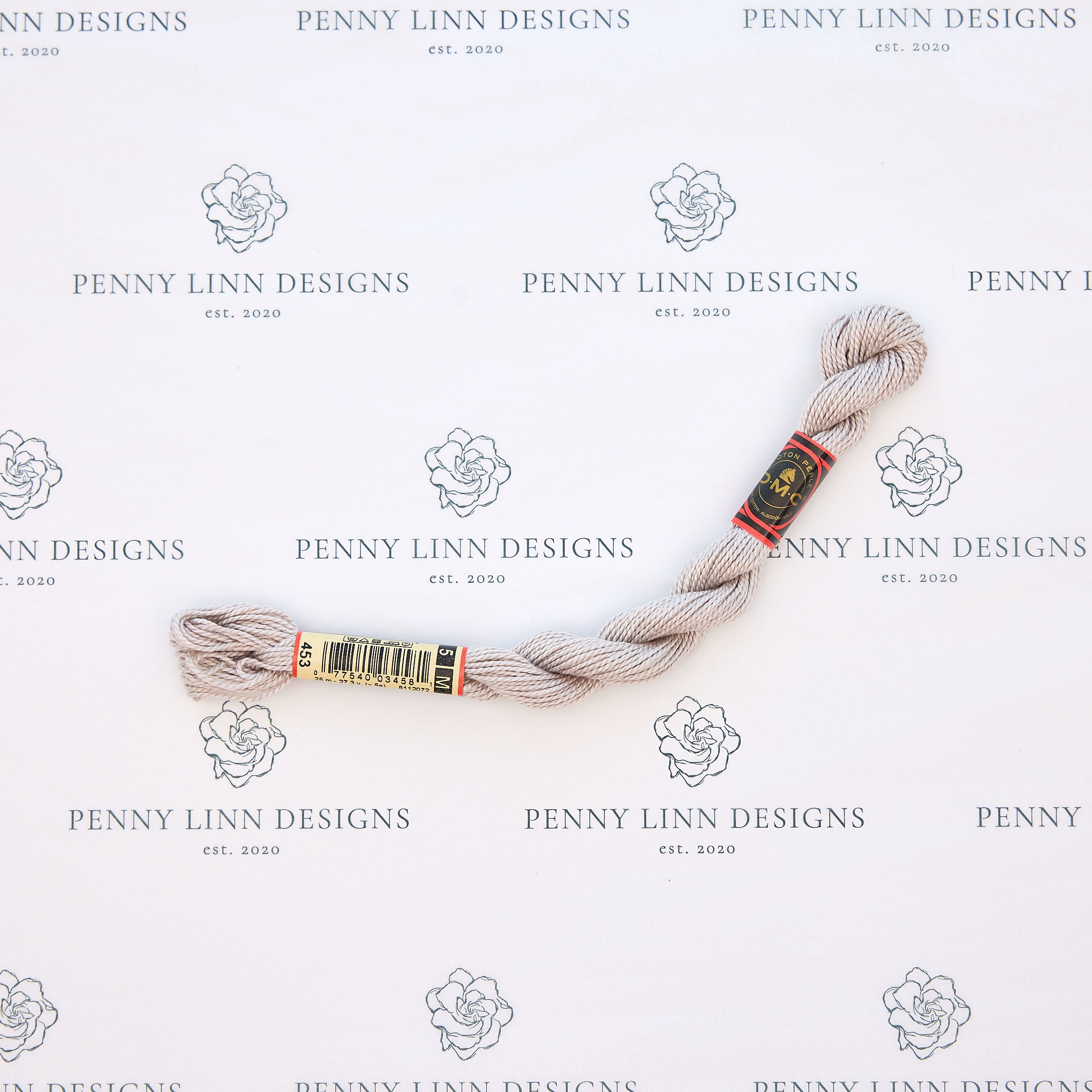 DMC 5 Pearl Cotton 453 Dove Gray – Penny Linn