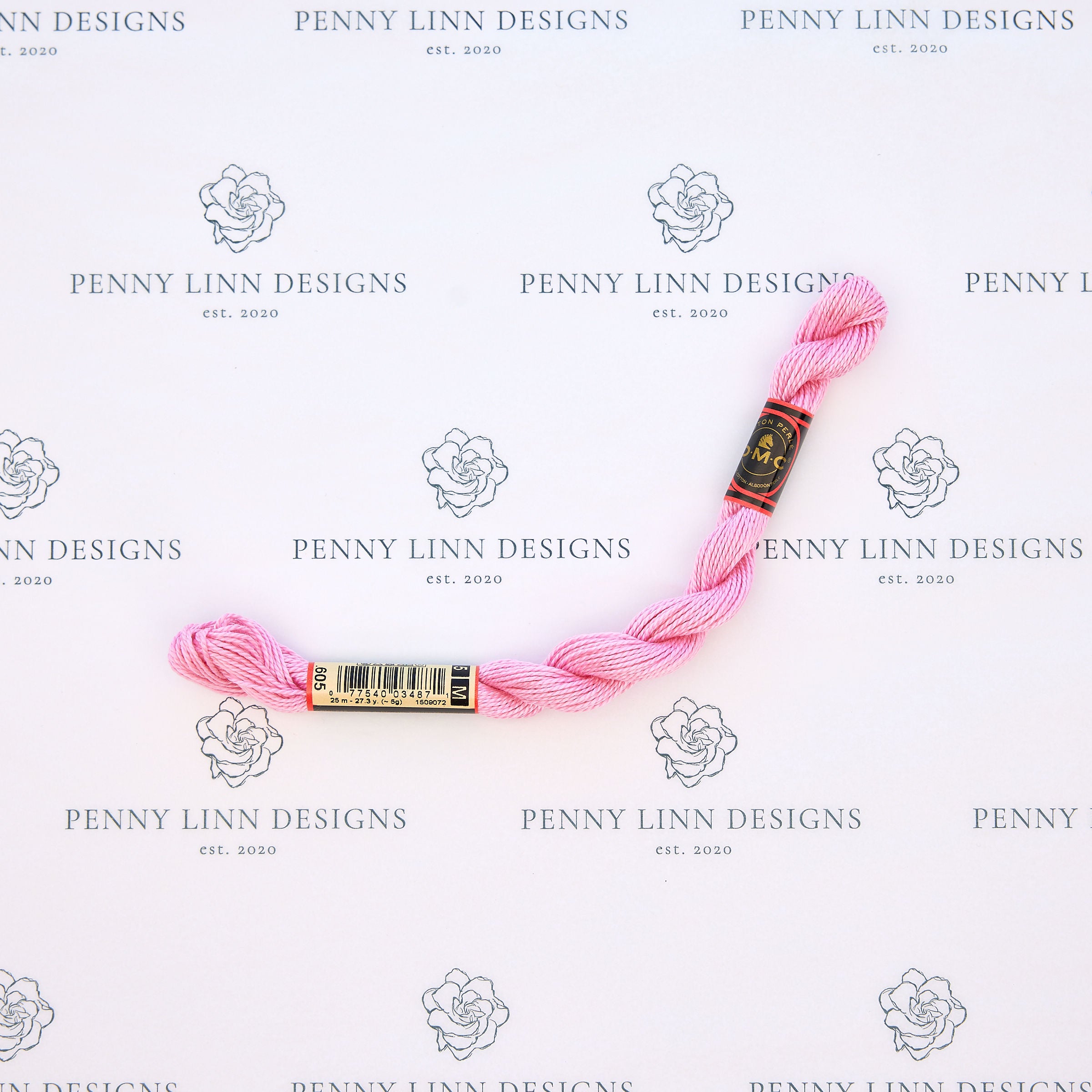 DMC 5 Pearl Cotton 605 – Penny Linn