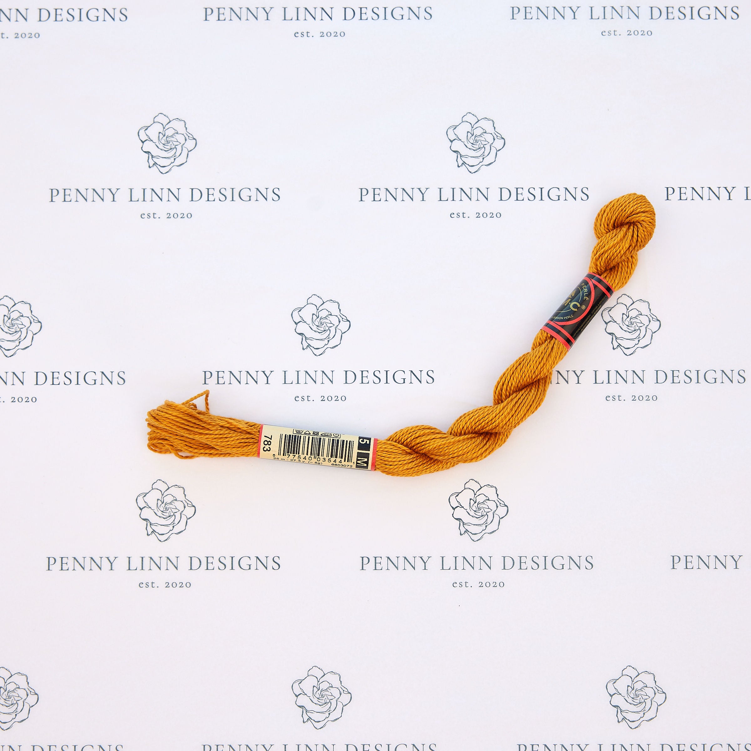 DMC 5 Pearl Cotton 783 Old Gold – Penny Linn