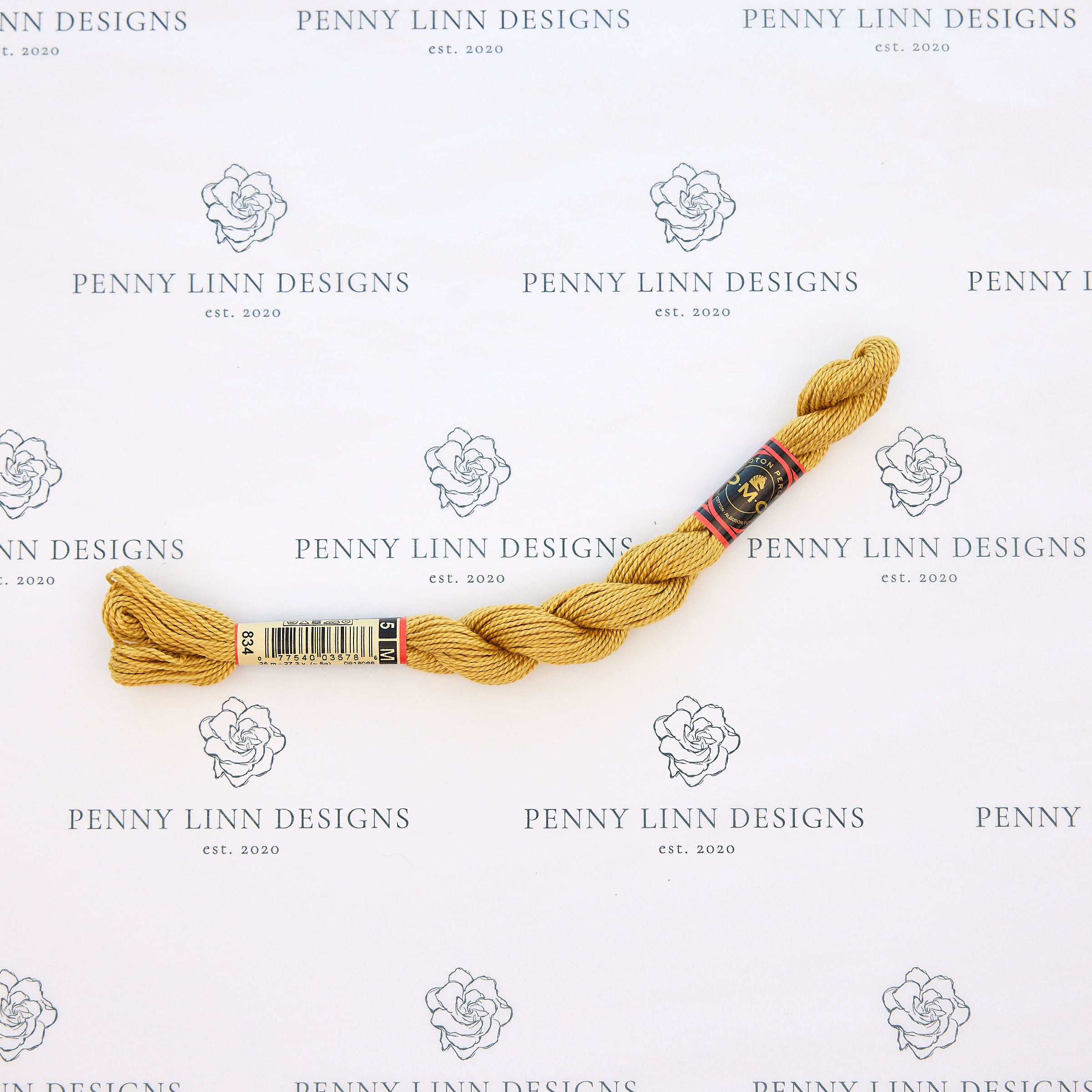 DMC 5 Pearl Cotton 834 Dusty Sunflower – Penny Linn