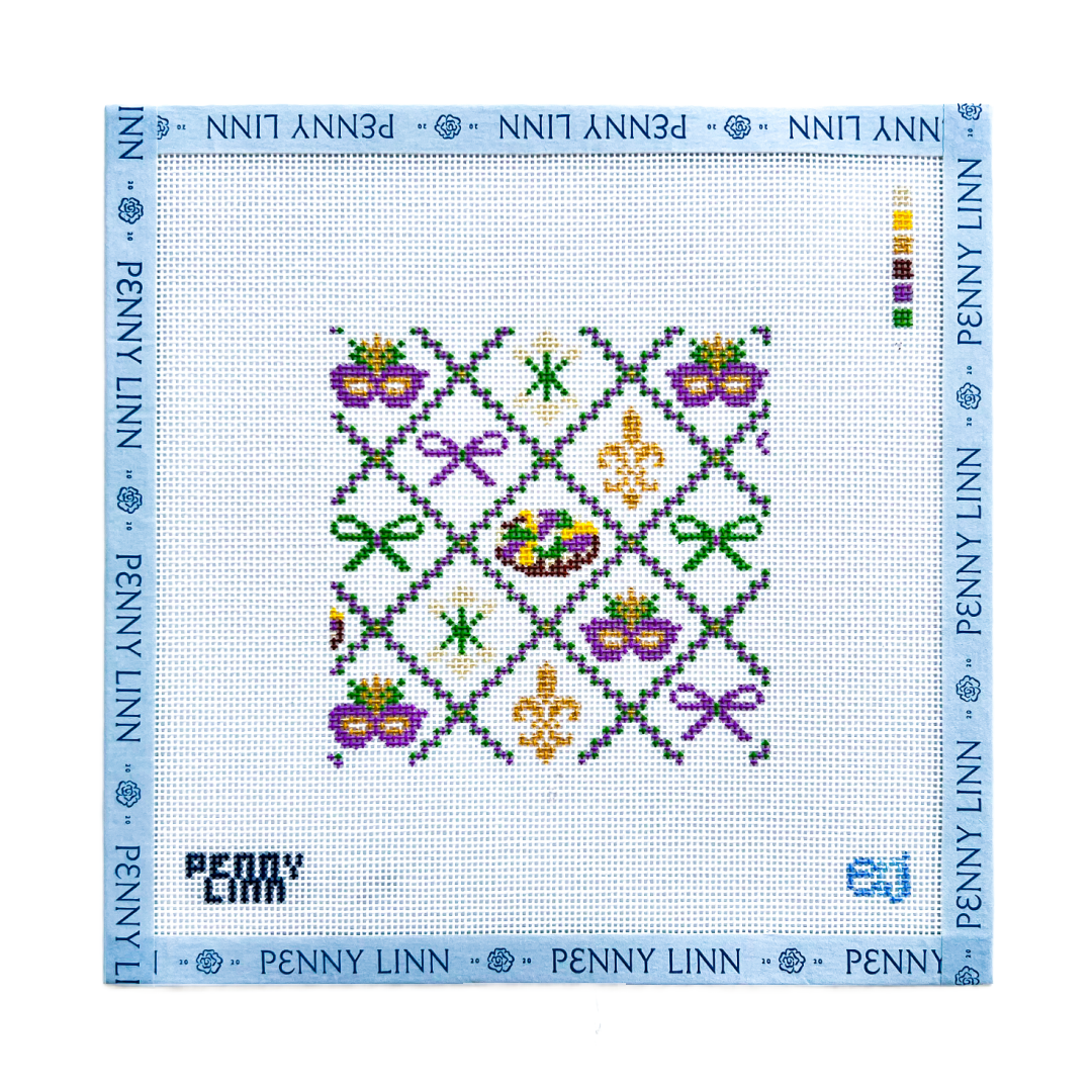 4x4 Mardi Party Insert – Penny Linn