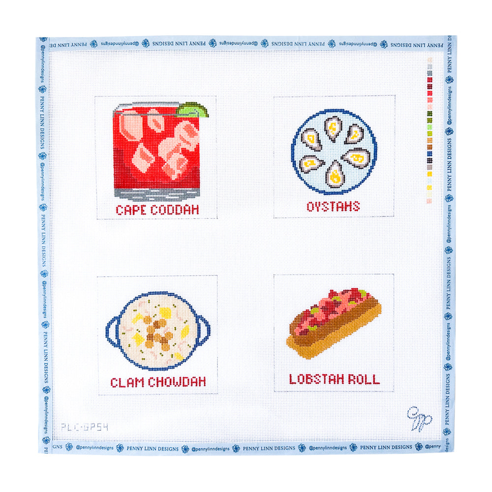 New England Food Coaster Set – Penny Linn