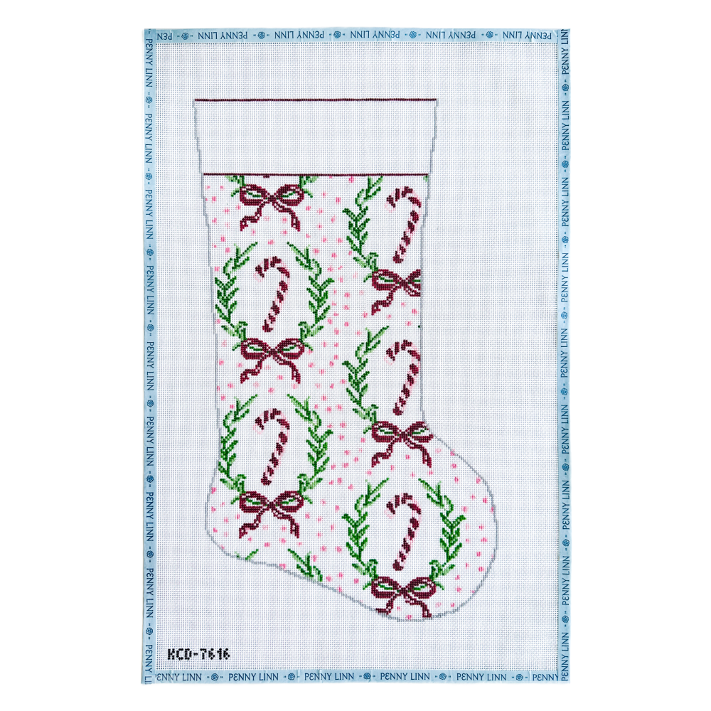 Candy Cane Stocking – Penny Linn