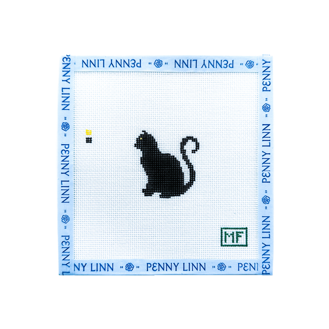 Black Cat Mini - Sitting – Penny Linn