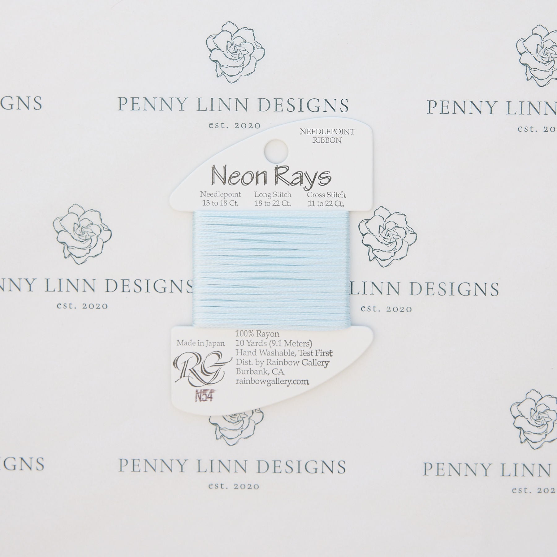 rainbow gallery neon rays+ thread needlepoint – Penny Linn