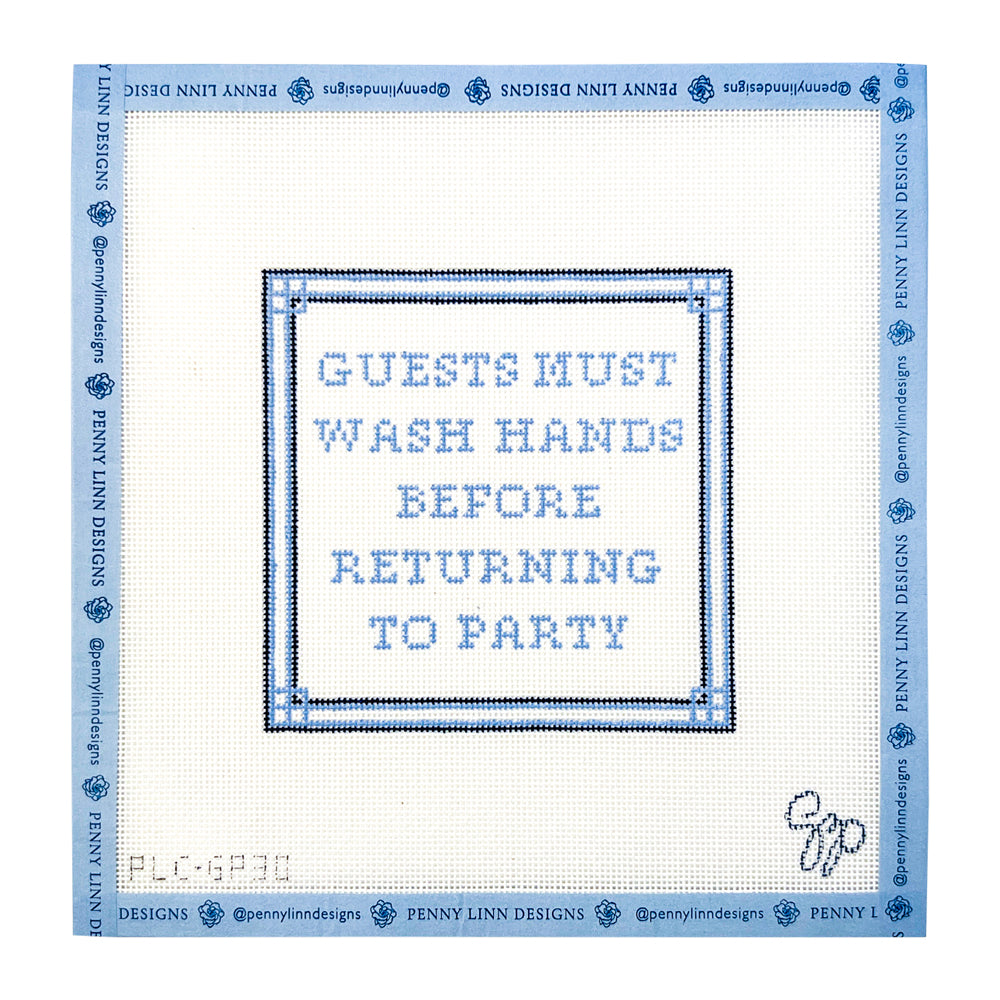 Guests Must Wash Hands – Penny Linn