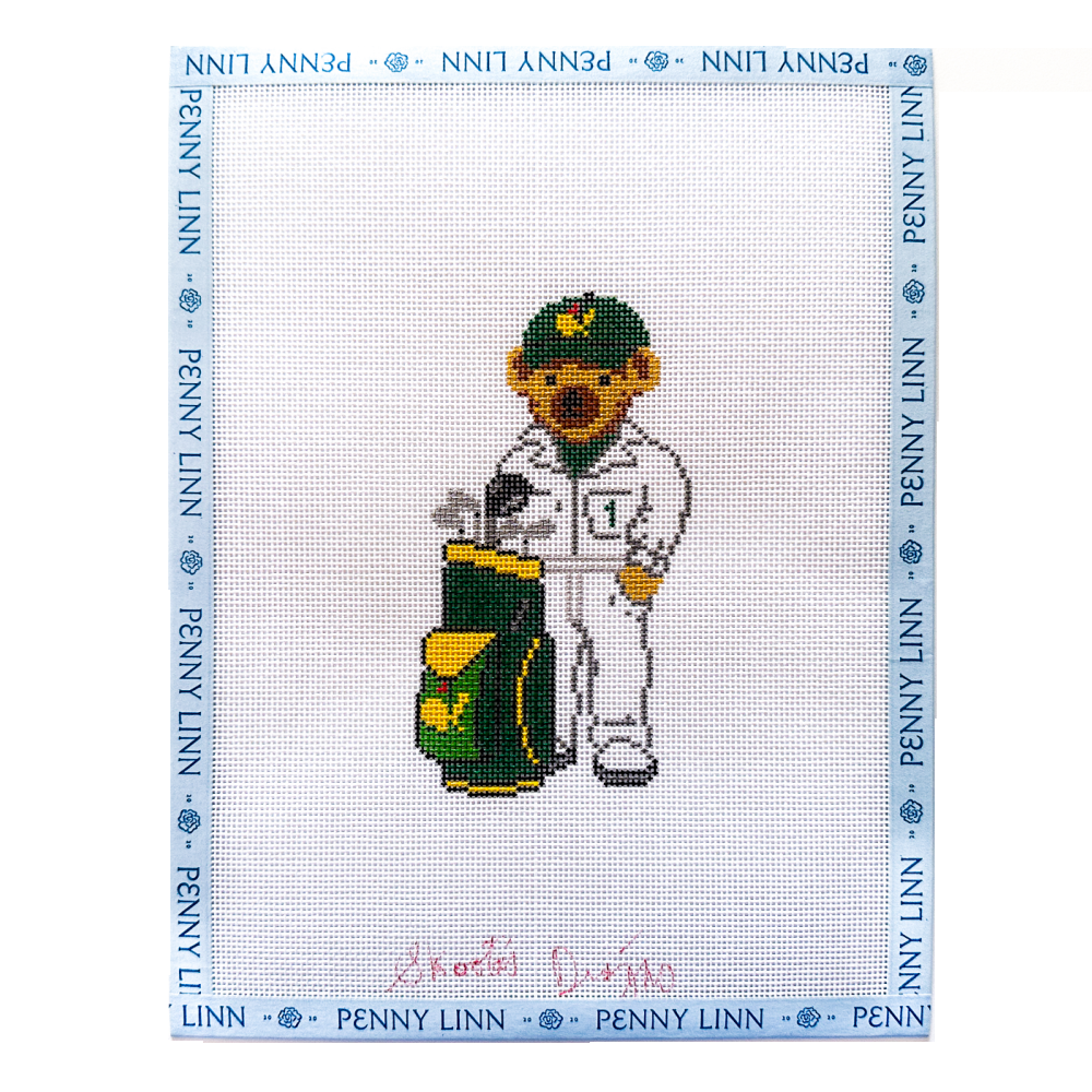 Golf Caddy Bear – Penny Linn