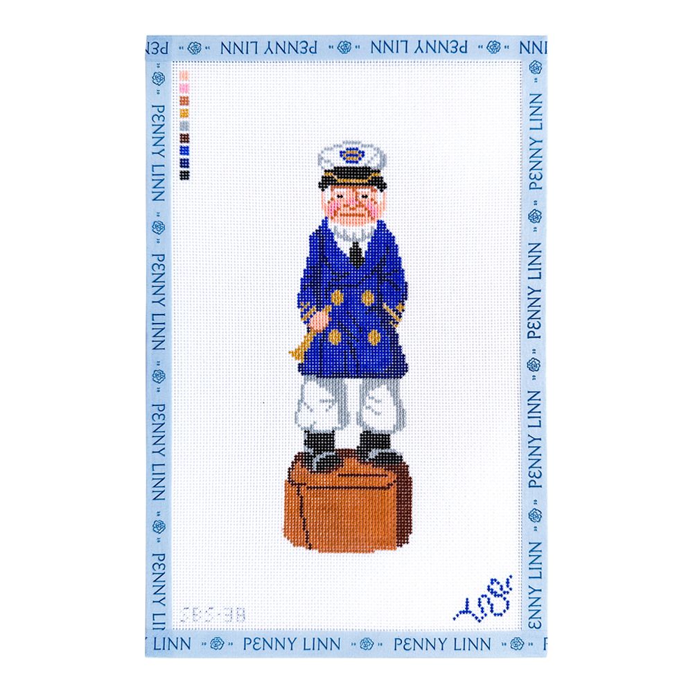 Whittled Seafolk Series - Captain – Penny Linn
