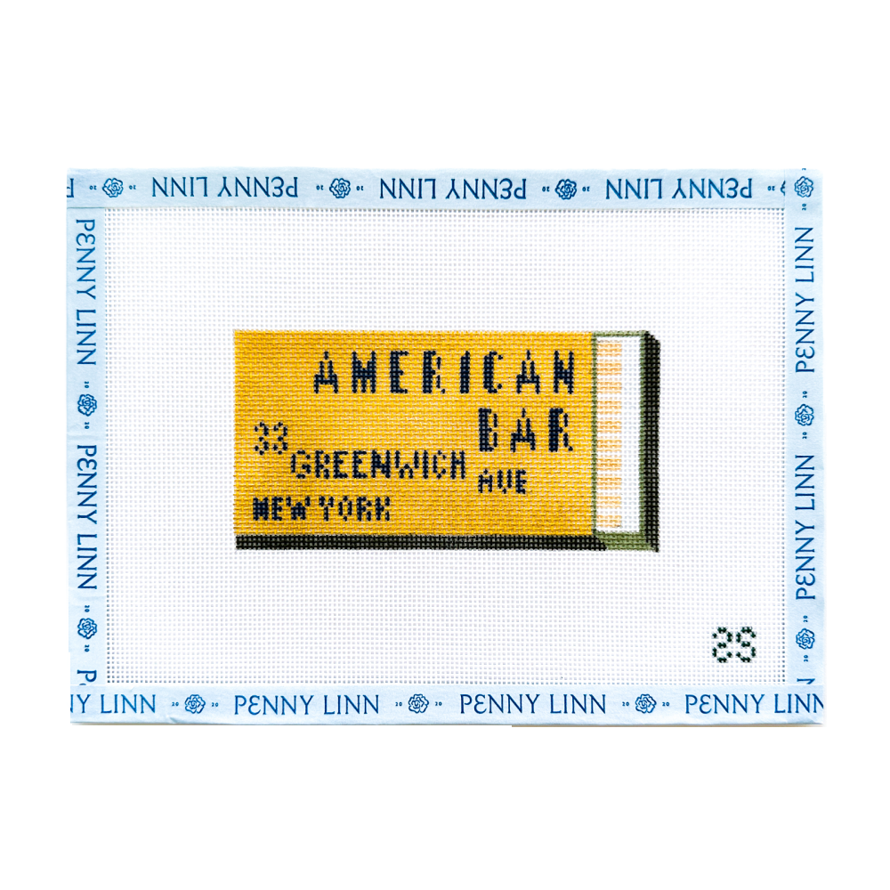 American Bar Matchbook – Penny Linn