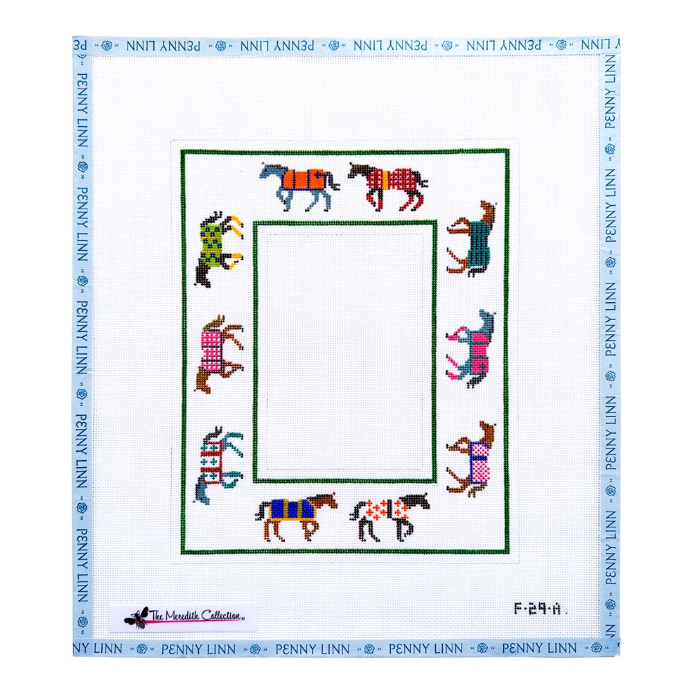 Horse with Blankets Frame 5x7 – Penny Linn