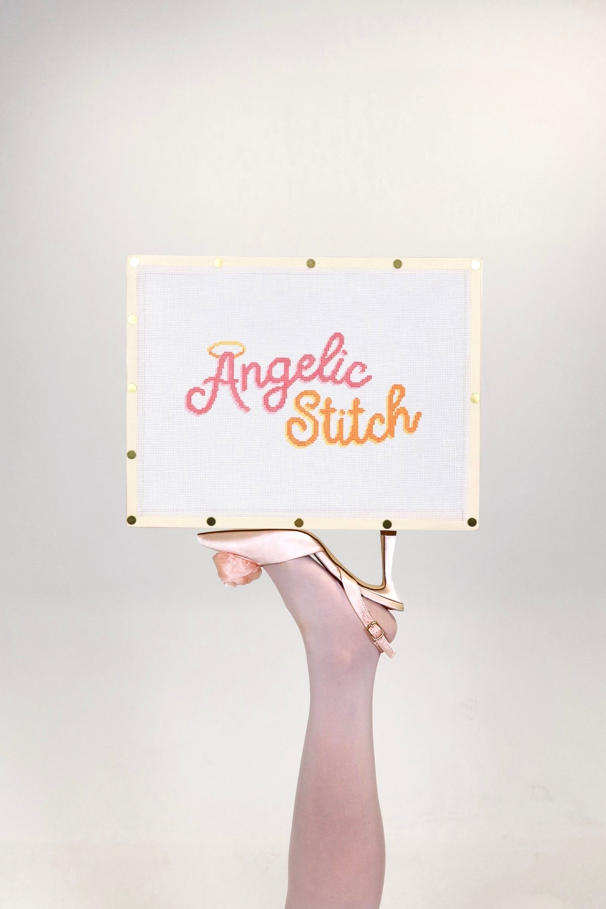 Behind the Canvas - The Angelic Stitch – Penny Linn