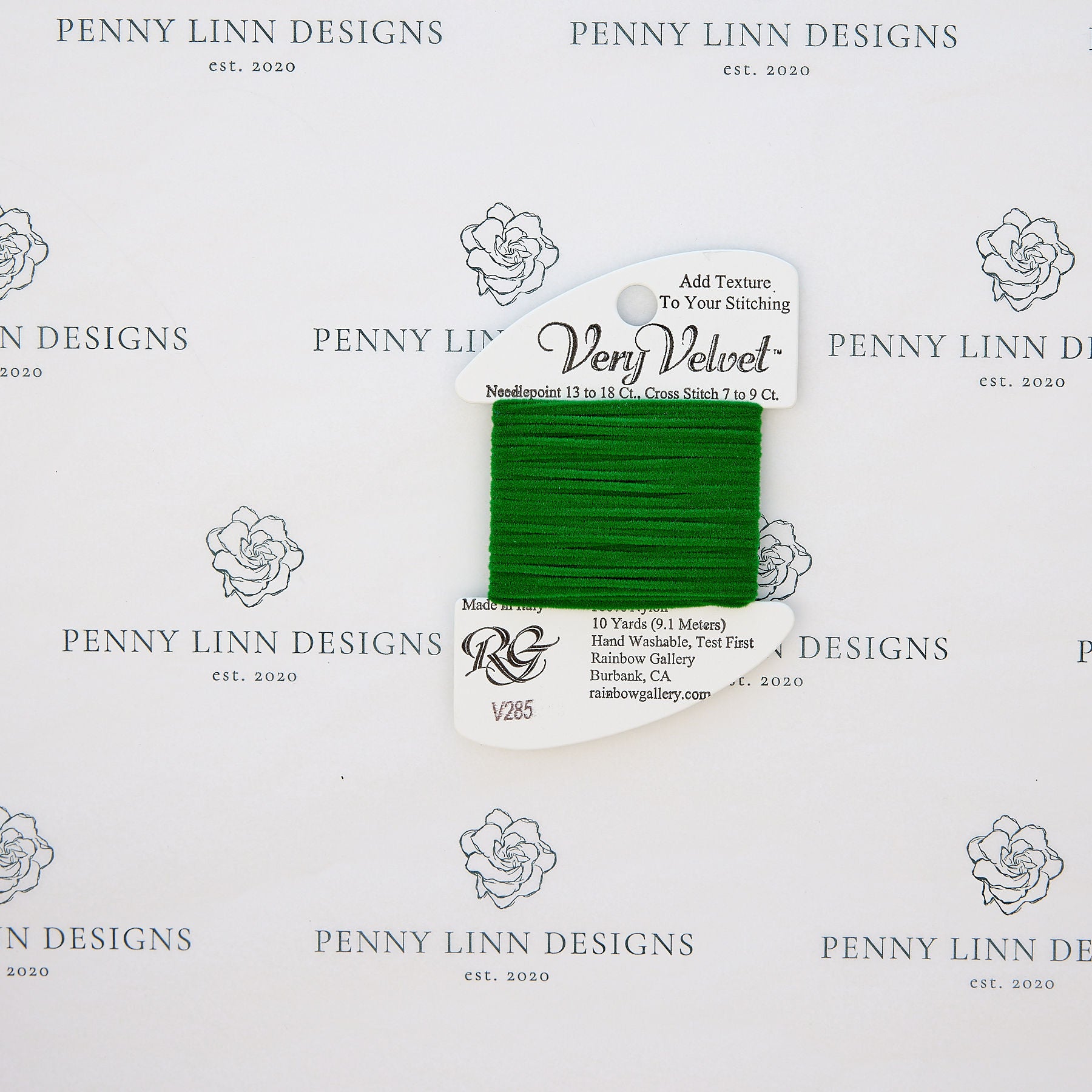 rainbow gallery very velvet thread needlepoint – Penny Linn