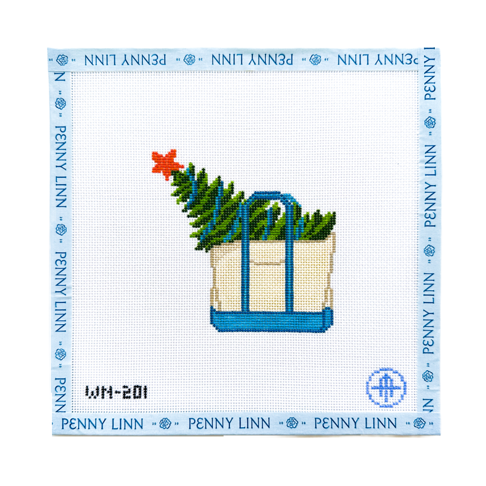 Starfish Christmas Tree Boat Tote – Penny Linn