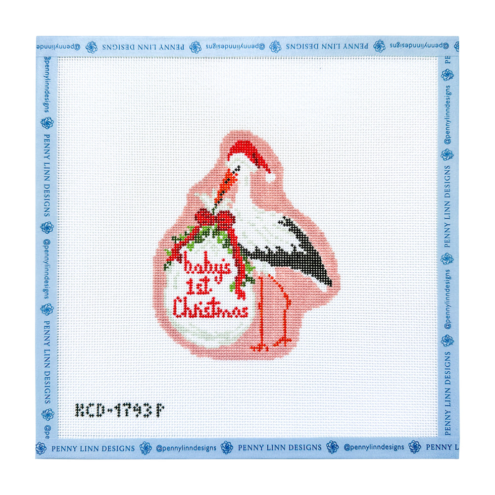 Baby's First Christmas Stork – Penny Linn