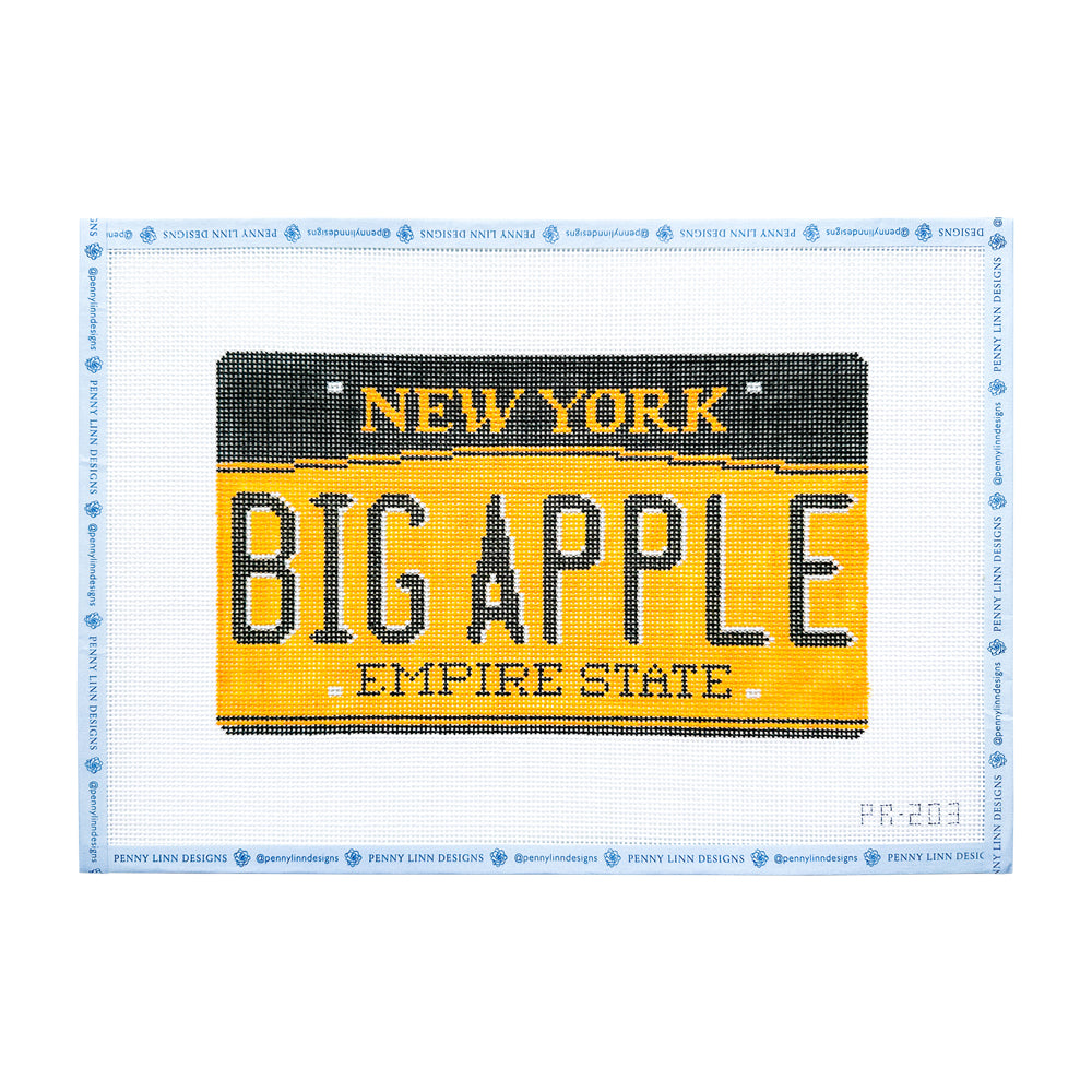 Big Apple License Plate – Penny Linn