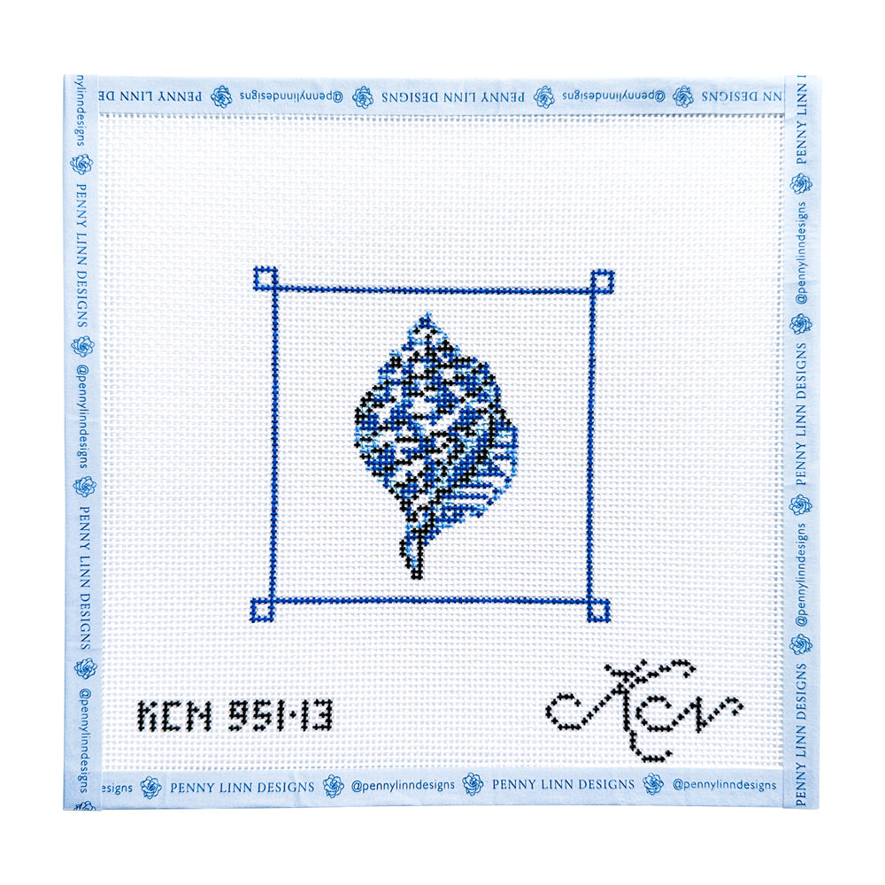 Marine Blue Tulip Shell – Penny Linn