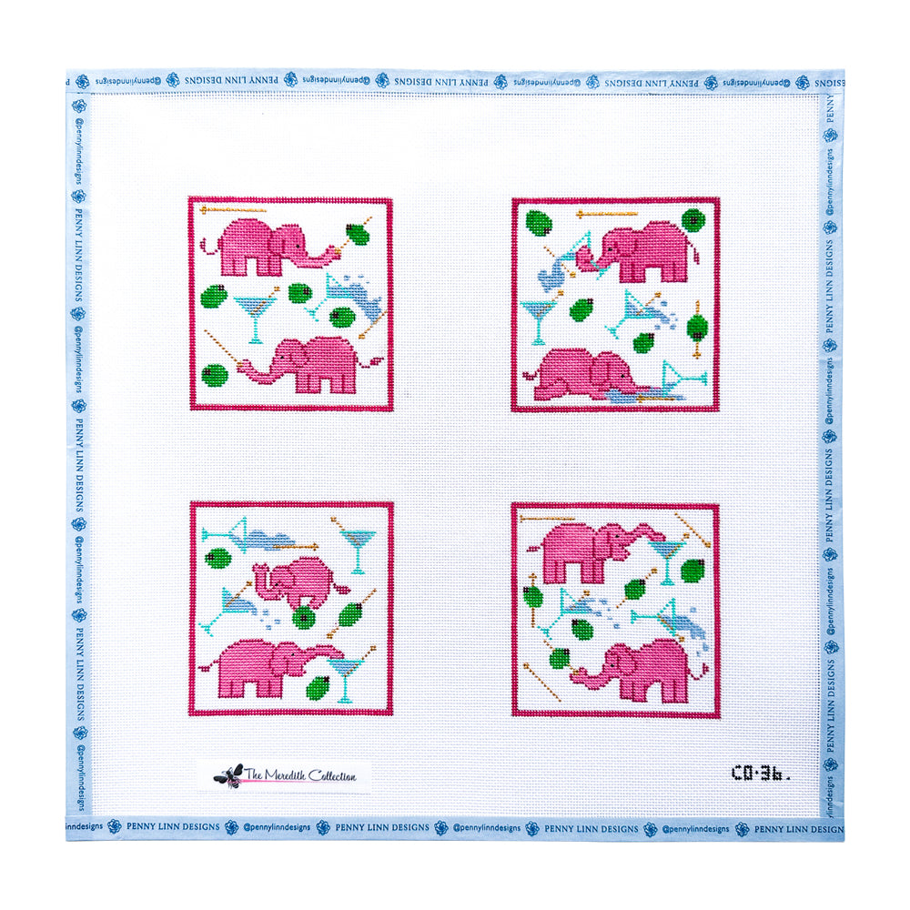 One Too Many Martinis Coaster Set – Penny Linn