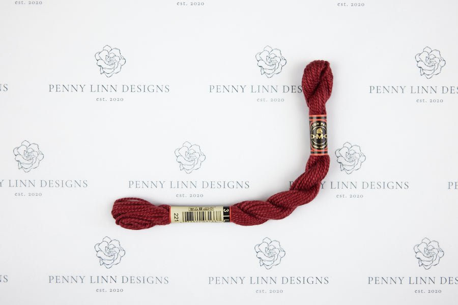 DMC 3 Pearl Cotton 221 Shell Pink - Very Dark – Penny Linn