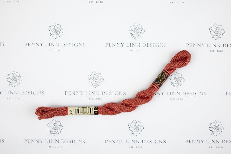 DMC 3 Pearl Cotton 356 Terra Cotta - Medium – Penny Linn