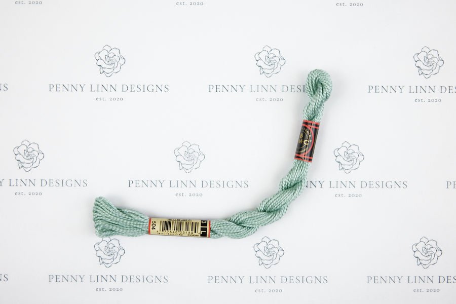 DMC 3 Pearl Cotton 504 Blue Green Light – Penny Linn