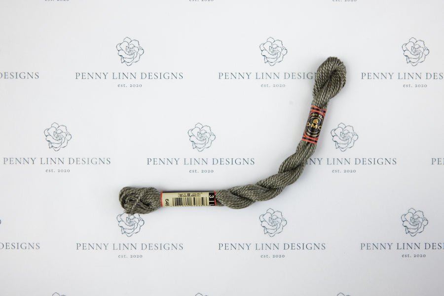 DMC 3 Pearl Cotton 646 Beaver Gray - Dark – Penny Linn