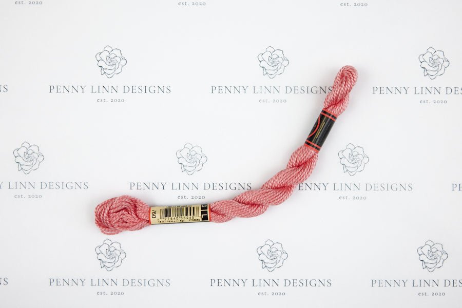 DMC 3 Pearl Cotton 760 Salmon – Penny Linn
