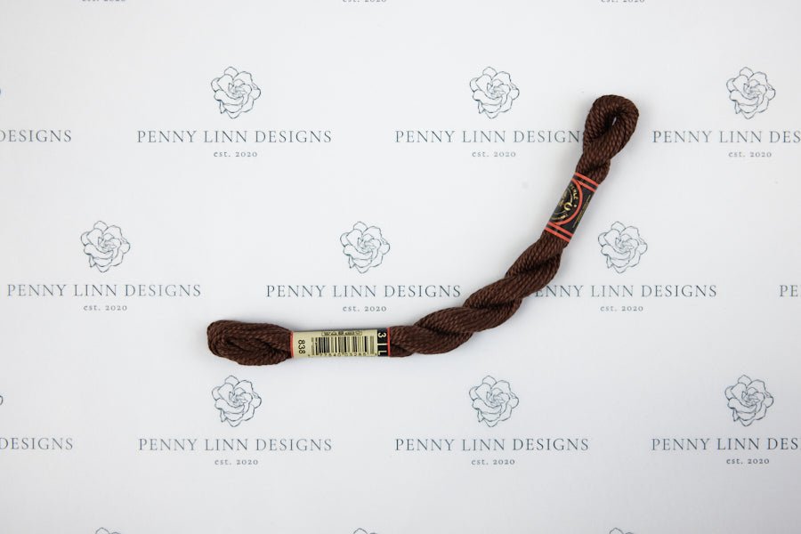 DMC 3 Pearl Cotton 838 Beige Brown - Very Dark – Penny Linn