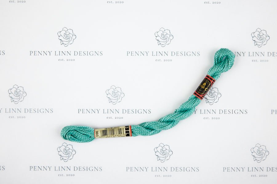 DMC 3 Pearl Cotton 993 Aquamarine - Very Light – Penny Linn