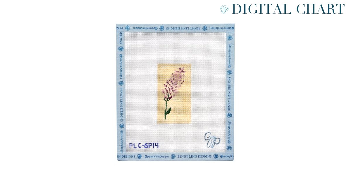 Lilac Luggage Tag - CHART – Penny Linn
