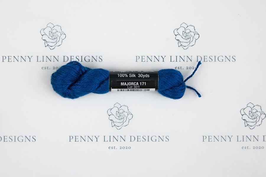 planet earth pepper pot silk thread needlepoint – Penny Linn